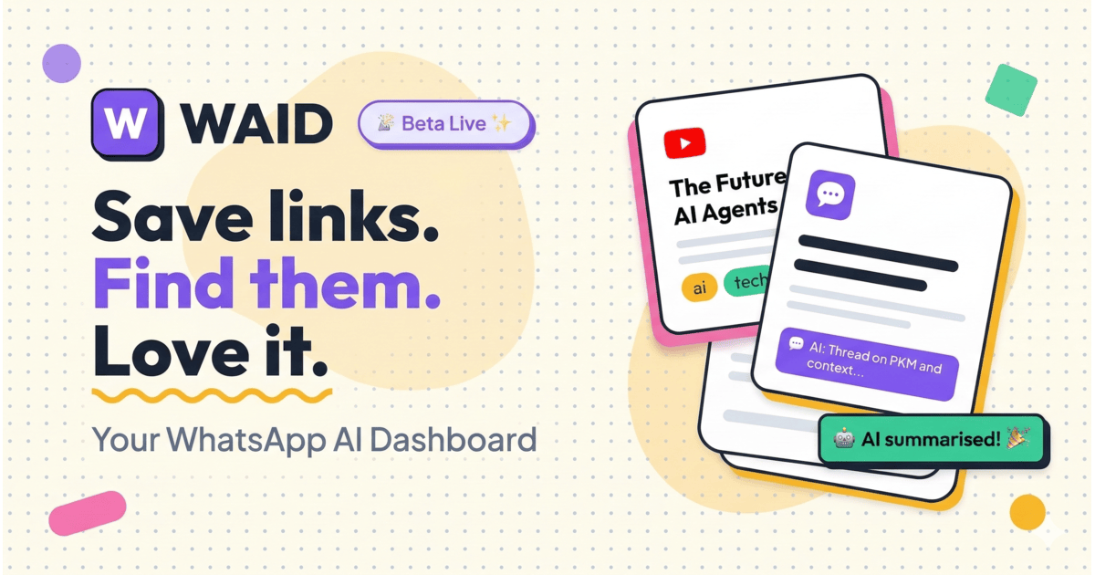 WAID — Your WhatsApp AI Dashboard